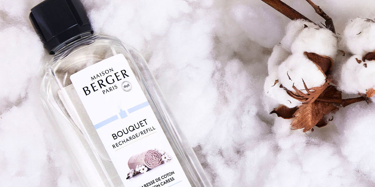 Nos recharges pour diffuseurs de parfum à bâtonnets • Maison Berger Paris