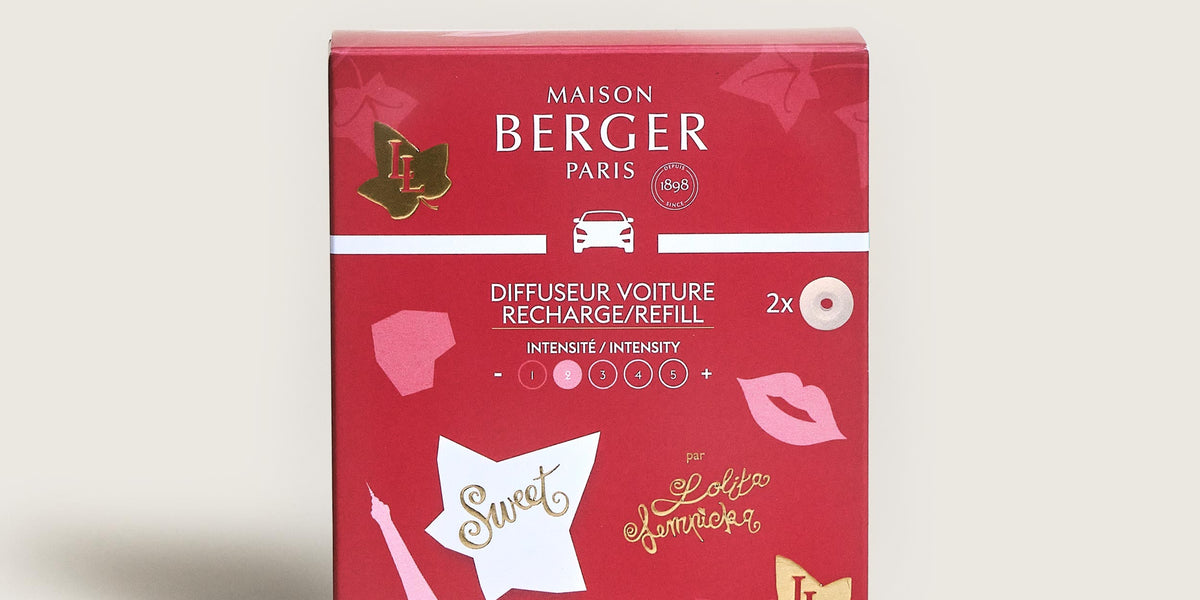 Recharges diffuseur voiture Lolita Lempicka Sweet • Maison Berger Paris